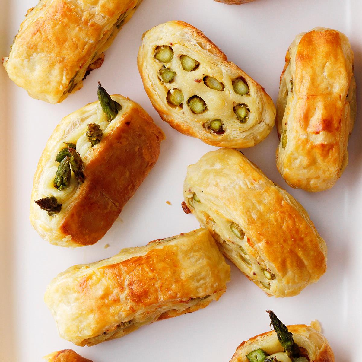 Gumbo | Asparagus Pastry Puffs