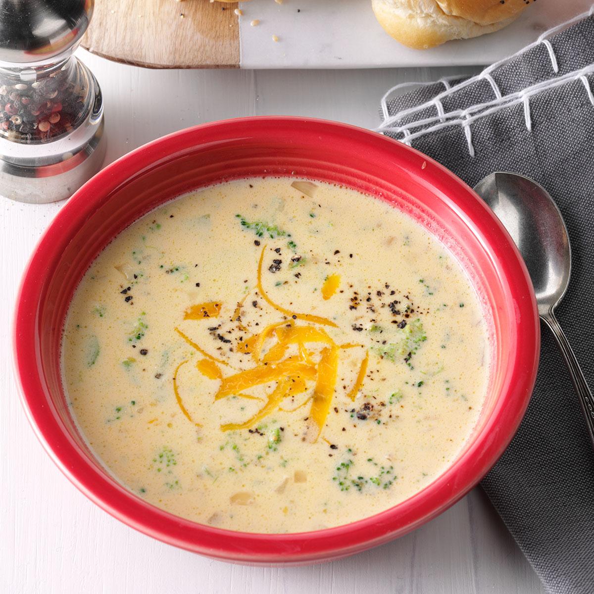 Slow Cooker Cheesy Broccoli Soup Recipe Cart