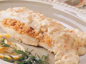 Baked Stuffed Haddock With Newburg Sauce Recipe | Bryont Blog